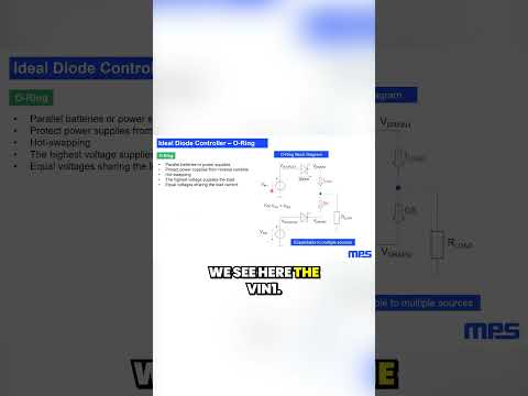 Exploring Diode Controllers in O-Ring Applications