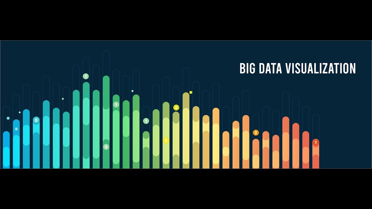 Big data visualization abstract background in adobe illustrator. Lets make something like this