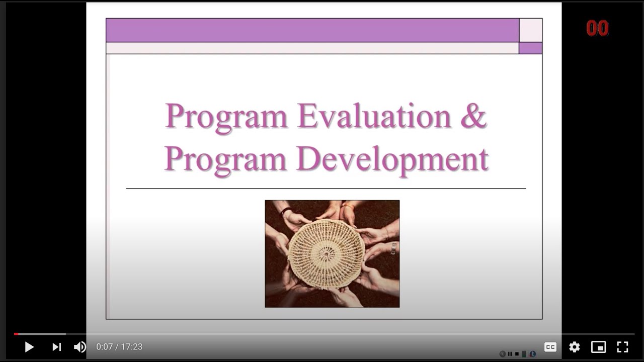 Lecture 13  Program Evaluation default 1