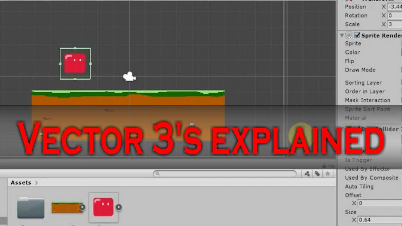 player movement control vector 3 tutorial | unity