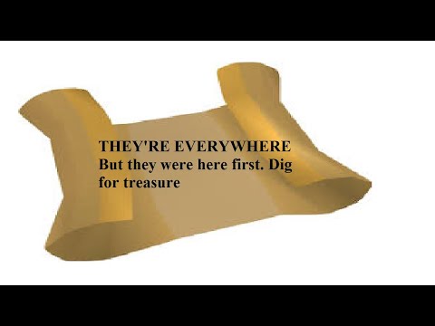 OSRS Clue | THEY'RE EVERYWHERE But they were here first. Dig for treasure | Quick