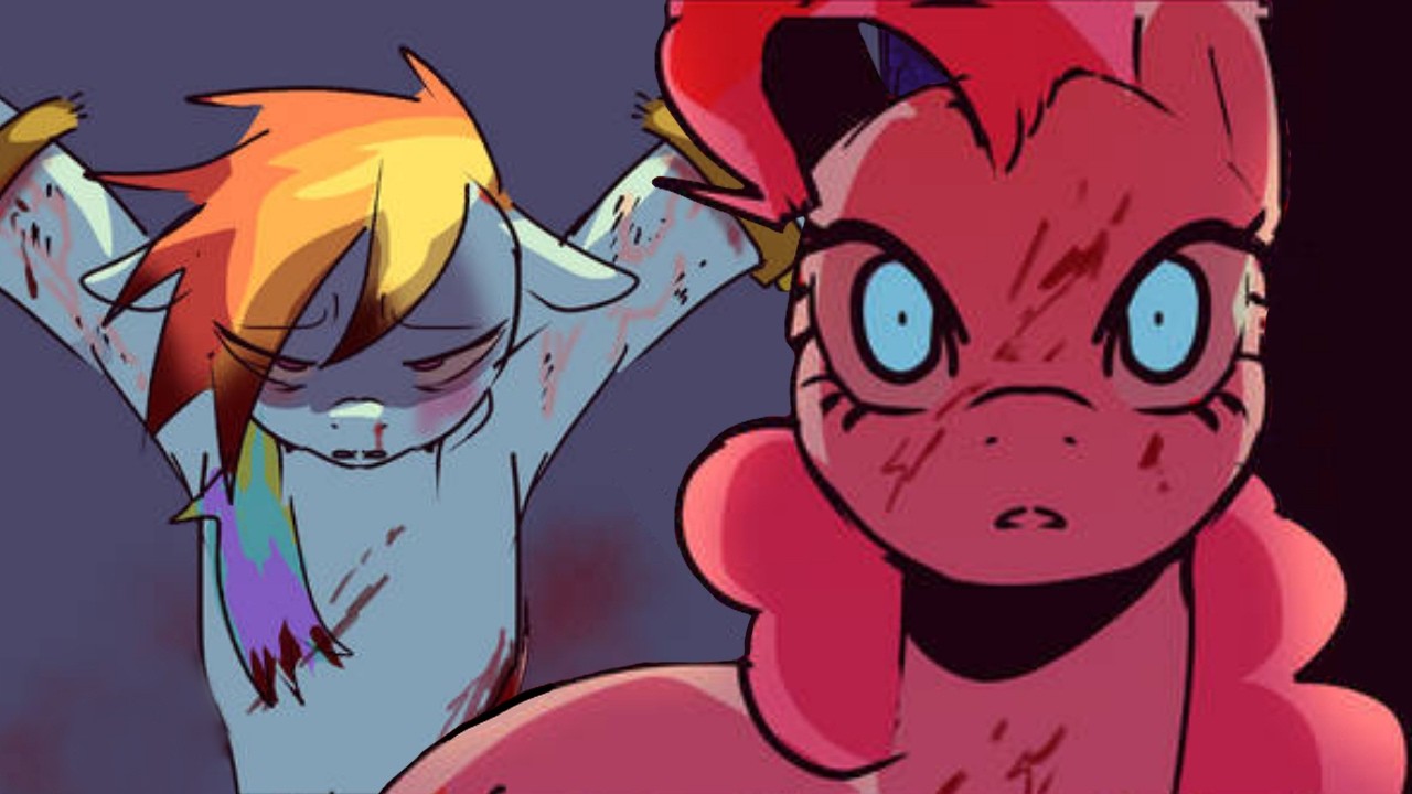 Cupcakes COMIC DUB Part 1 || MLP Horror Comic