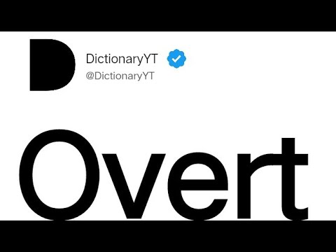 Overt Meaning in English