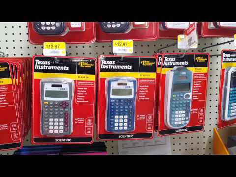 2015 Walmart School Supplies!