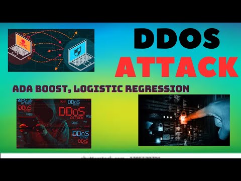 DDOS Attack | Distributed Denial of Service | ADA BOOST | Logistic Regression | Python | DHS