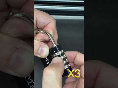Decoding a Combination Padlock
