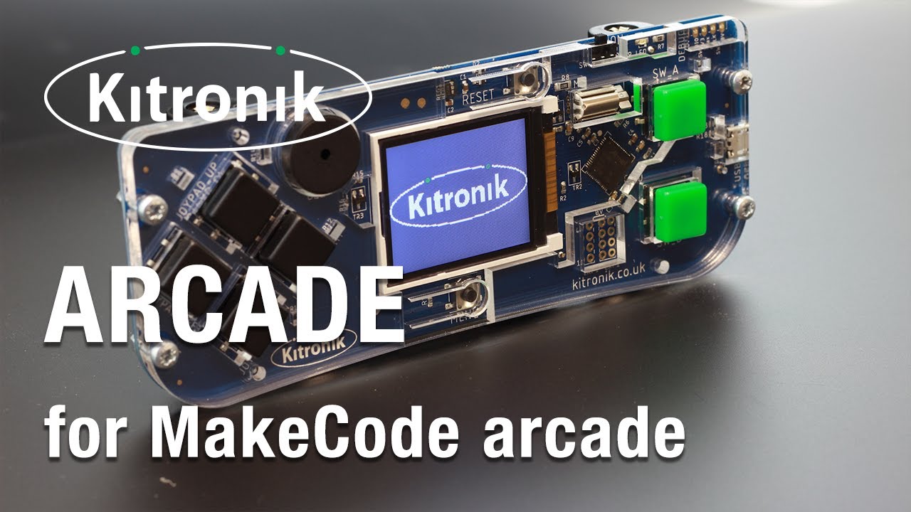 Kitronik ARCADE Gamepad for Microsoft MakeCode Arcade