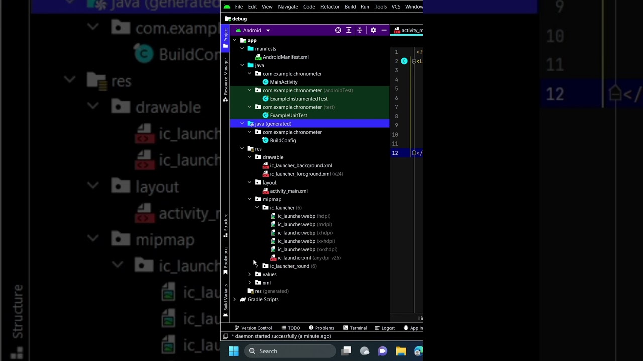 android studio files💖 #android #androiddevelopment