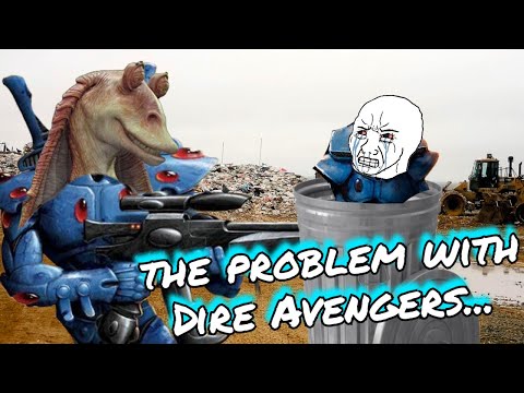 Are Aeldari Dire Avengers TRASH?!-"Assessing the Codex's Least Popular Aspect Warrior"