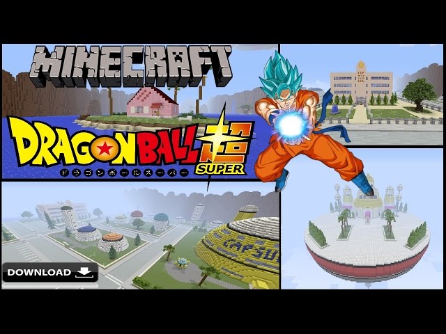 Dragon Ball Super "RPG PvP" Map Minecraft Map