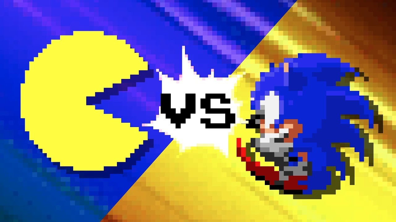 Pacman vs Sonic - LokmanVideo