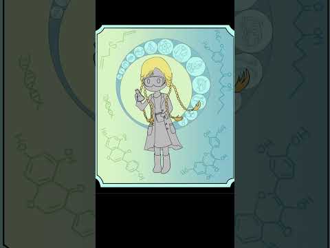 Drawing a Cute Scientist Girl in Less Than a Minute