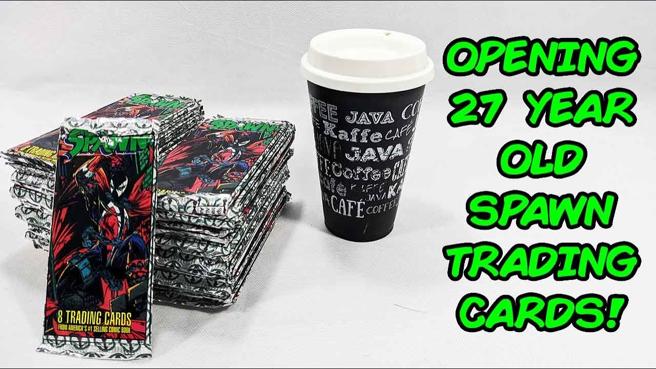 Opening 40 Packs of 27-Year-Old Spawn Comic Book Trading Cards – Nostalgic Unboxing!