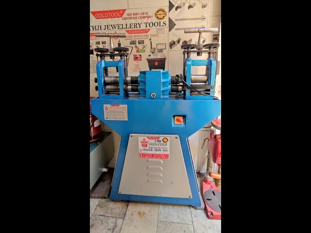 Jewelers Wire And Sheet Rolling Double Head - Electric Jewellery Double ...