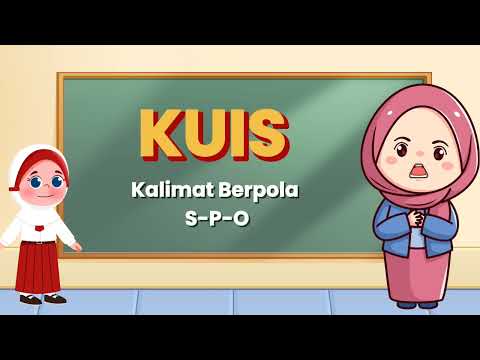 Kalimat Berpola S-P-O | Bahasa Indonesia | Materi Kelas 2 SD