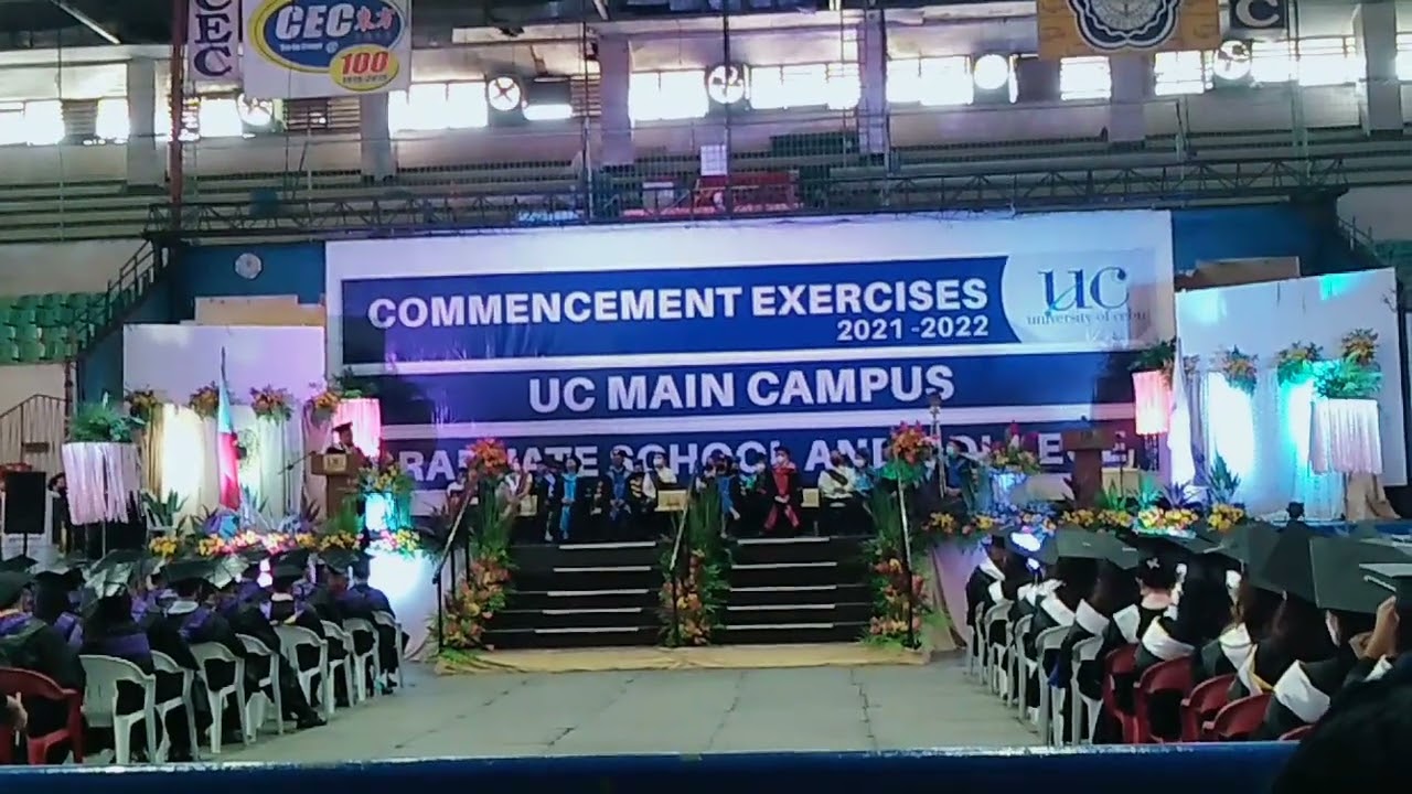 UC MAIN CAMPUS COMMENCEMENT EXERCISES 2021-2022
