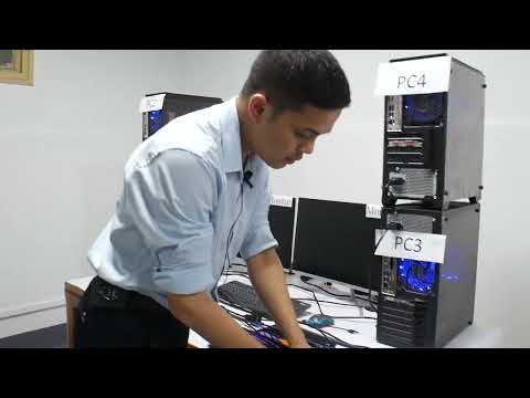 How to Setup 4 Ports Dual Monitor KVM Switch in the right way