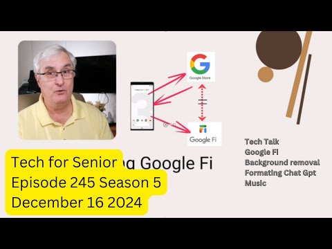 Episode 245: Tech for Seniors –December 16, 2024