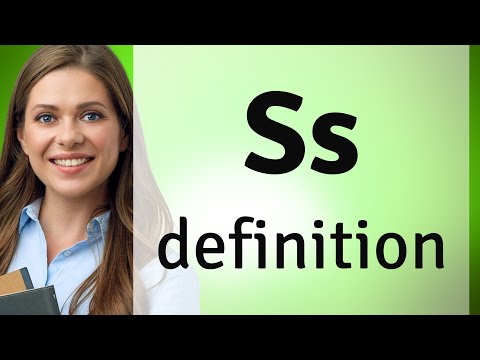 Ss β meaning of SS