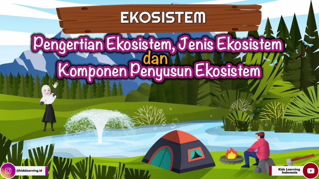 ECOSYSTEM (Definition of Ecosystem, Types of Ecosystem and Elements of Ecosystem) Science Learnin...