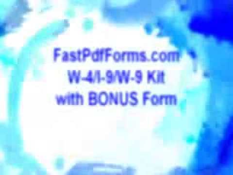 W-4 / I-9 / W-9 Latest Forms IRS .pdf forms