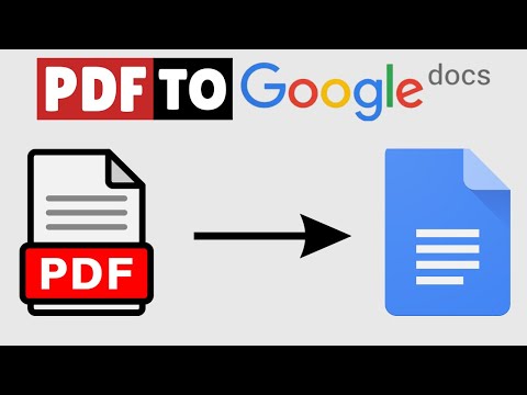 How to Convert PDF to Google Docs