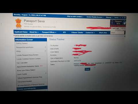 passport application status online how to check tracking via passport seva
