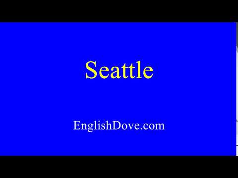 How to pronounce Seattle in American English.
