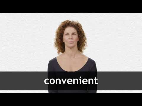 CONVENIENT - Definition & Translations | Collins English Dictionary