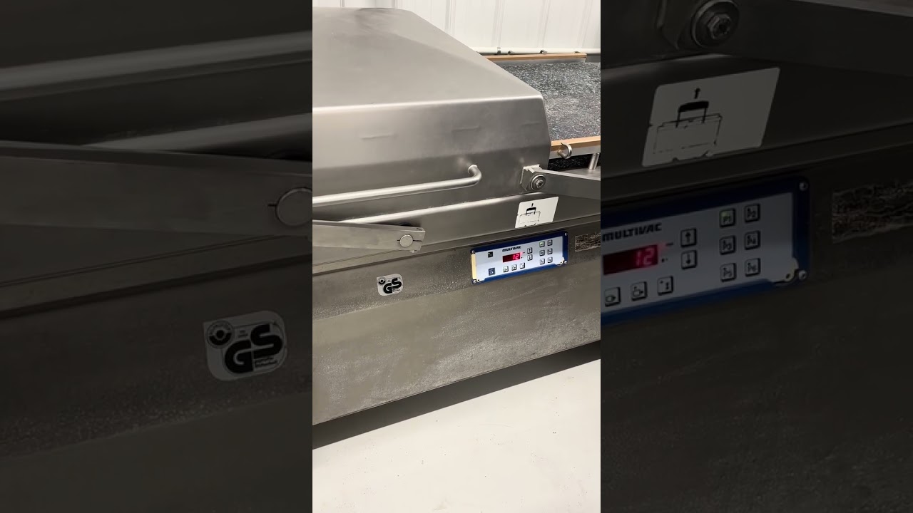 Multivac C500 Double Chamber Packaging Machine Item 11357