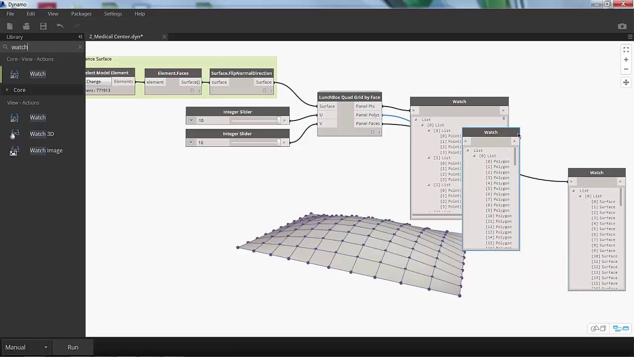Surface Paneling Dynamo