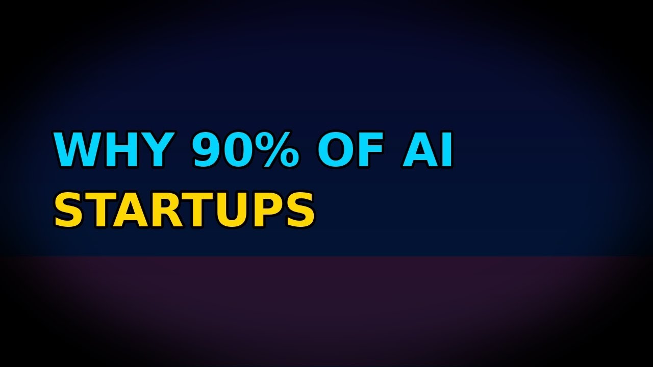 WARNING: 90% of AI Startups Will Die in 2026