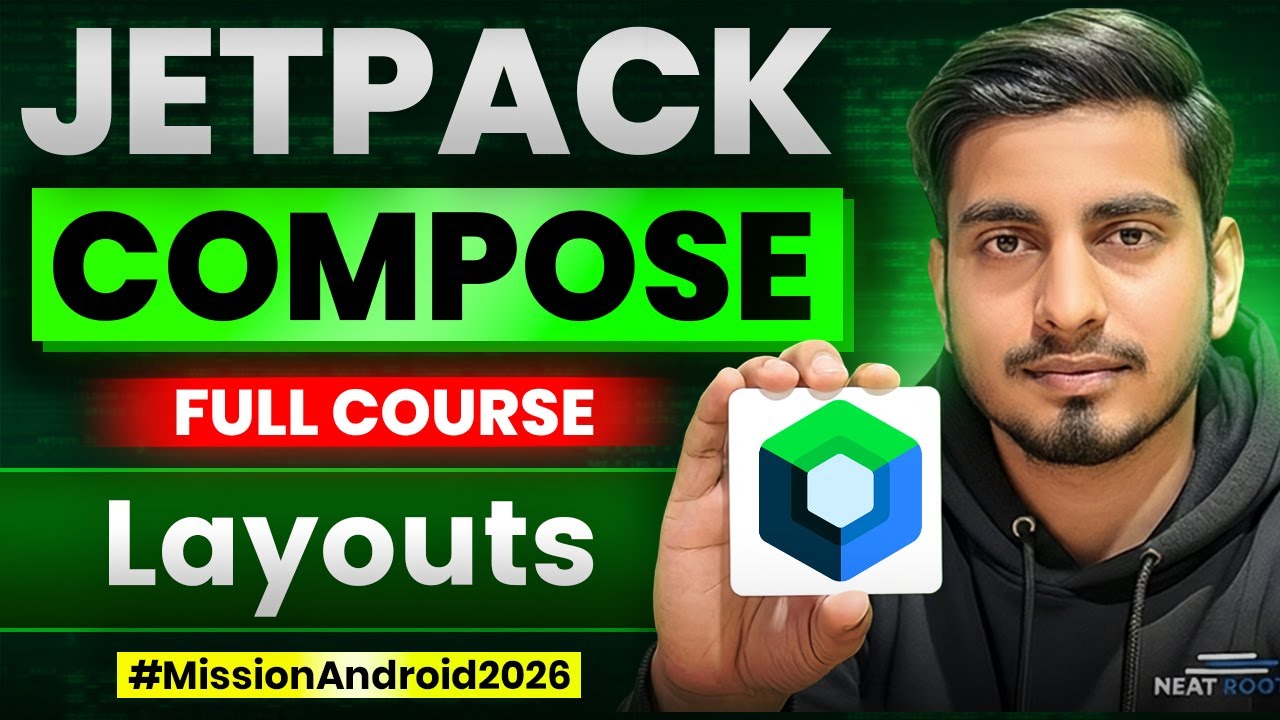 Row, Column & Box Layouts - Android Jetpack Compose 02