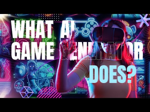 How AI Game generator is changing the future #aigame #technology