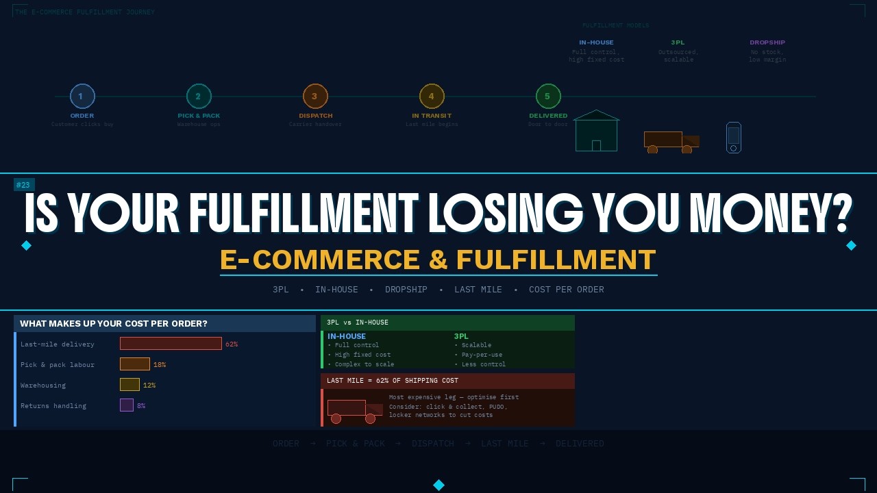 E-commerce Fulfillment Basics — From Inventory to Pick, Pack, and Ship