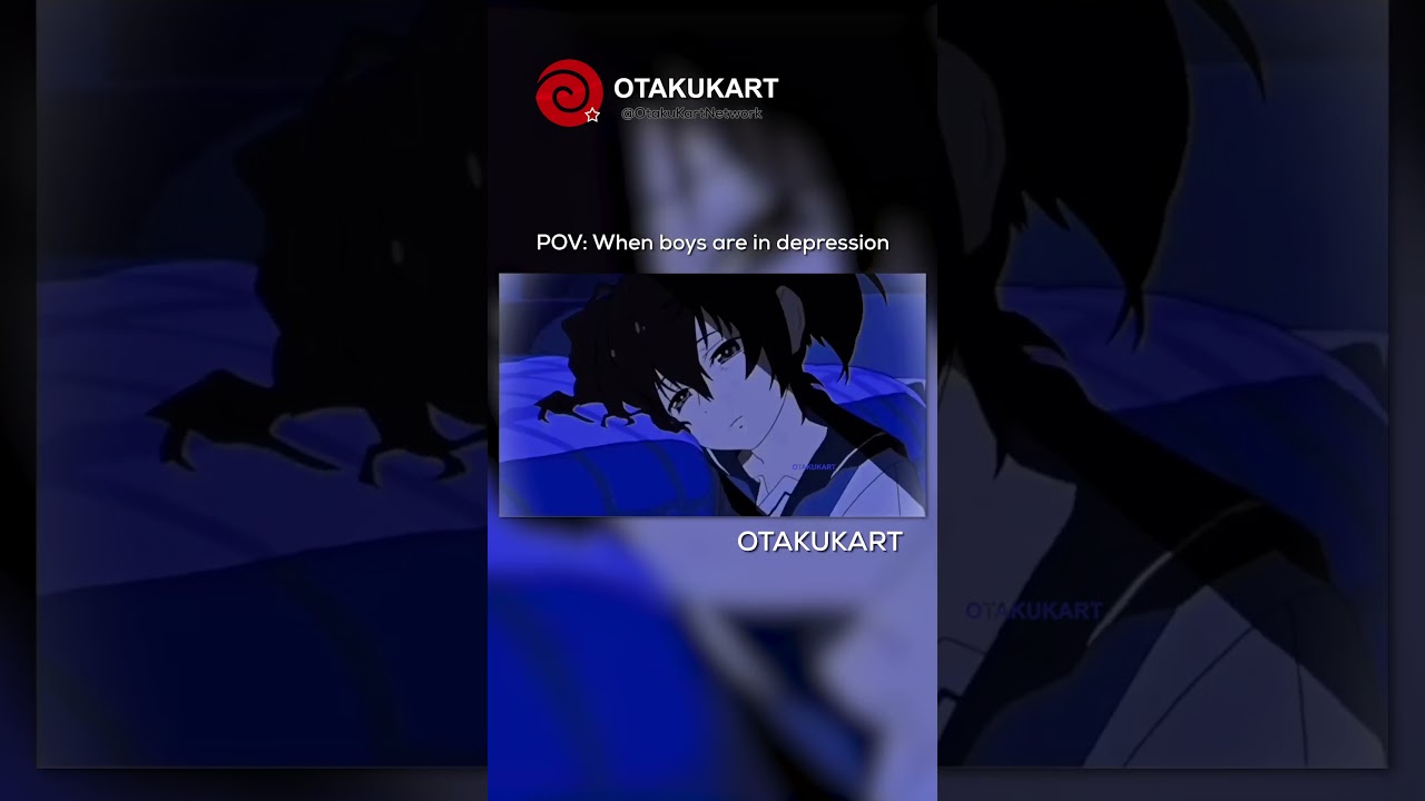POV: When boys are in depression | #animeedits #anime #shorts