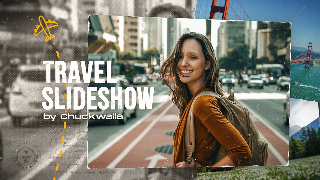 Travel Slideshow (After Effects Template)