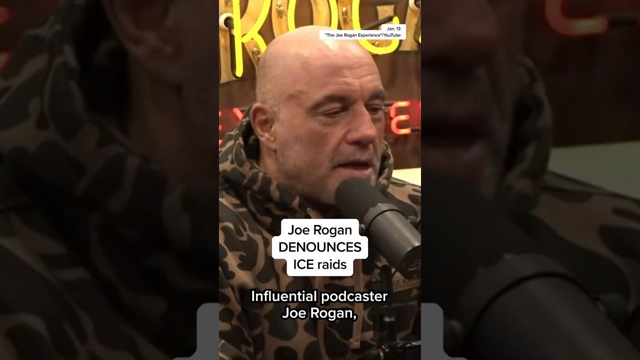 Joe Rogan DENOUNCES ICE raids