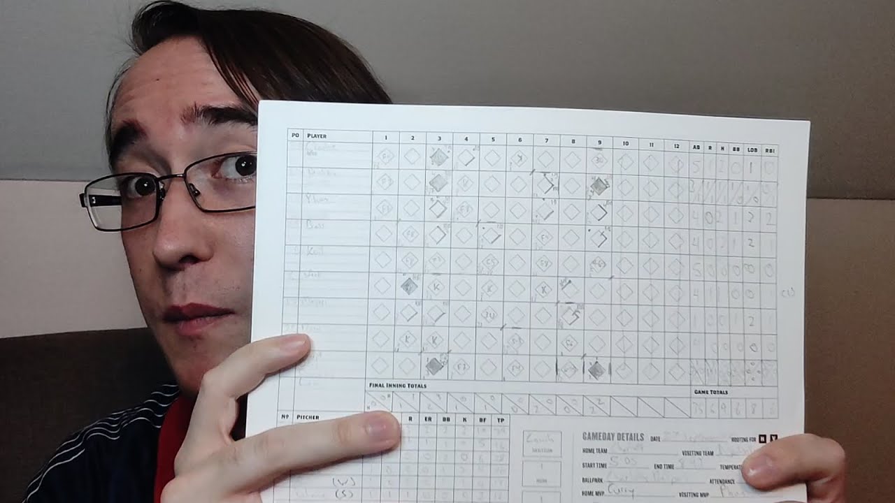 Baseball Scorekeeping: Episode 1
