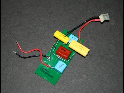 Misc Circuits: Bowden's Capacitive Discharge Ignition Circuit Demo 1