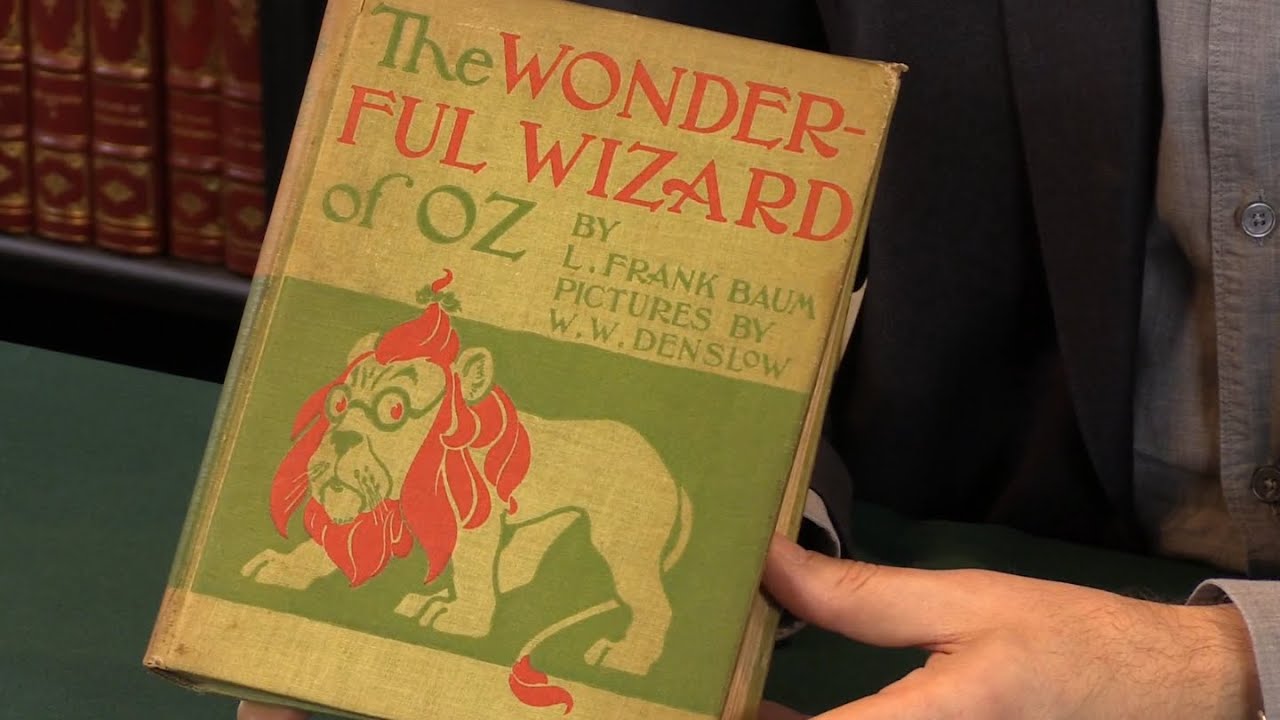 The Wonderful Wizard of Oz,  L. Frank Baum. First Edition, 1900. Peter Harrington Rare Books