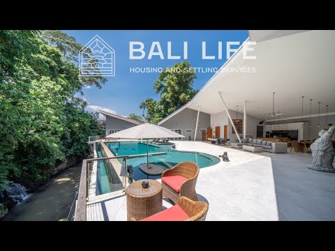 RARE RIVERSIDE WITH JUNGLE VIEW VILLA IN KEROBOKAN