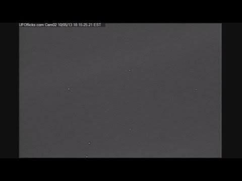 UFO, multiple spheres and birds in the same view 10/05/13 6:15pm EST