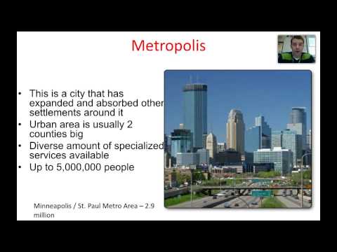 HuGeo - Urban Hierarchy and Rank-Size Rule