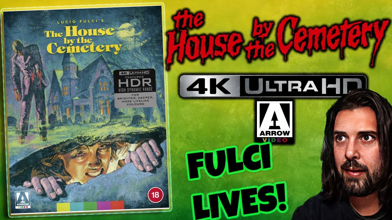 House By The Cemetery 4k UHD Arrow Video Collector's Edition Release | Planet CHH