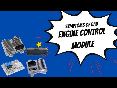Engine Control Module (ECM): Jobs and Symptoms