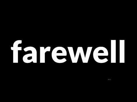 Farewell Meaning In Urdu | Farewell Meaning | Farewell Ka Matlab Kya Hota Hai | Farewell Urdu Me