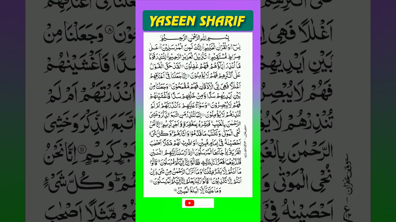 surah yaseen sharif | surah yaseen | yaseen surah | yasin sharif #surahyaseen #yaseensurah #shorts