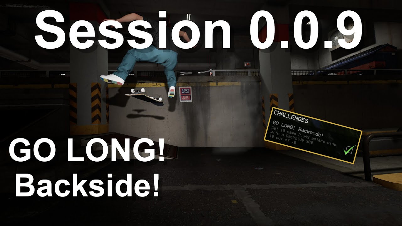 GO LONG! Backside! - Daily Challenge
