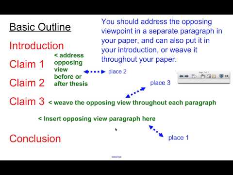 Structure - Planning Counterclaim
